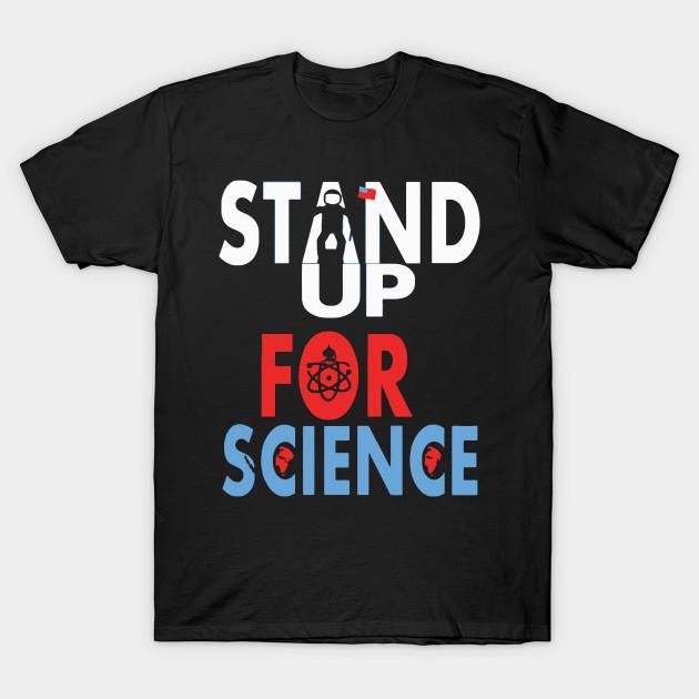 Buy Unisex Fashion TShirt Stand Up for Science Earth Day T Shirt Print ...