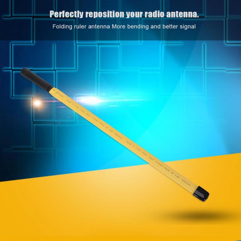 Buy 48CM Folding Ruler Antenna SMA-Female Dual Band VHF / UHF for CS ...
