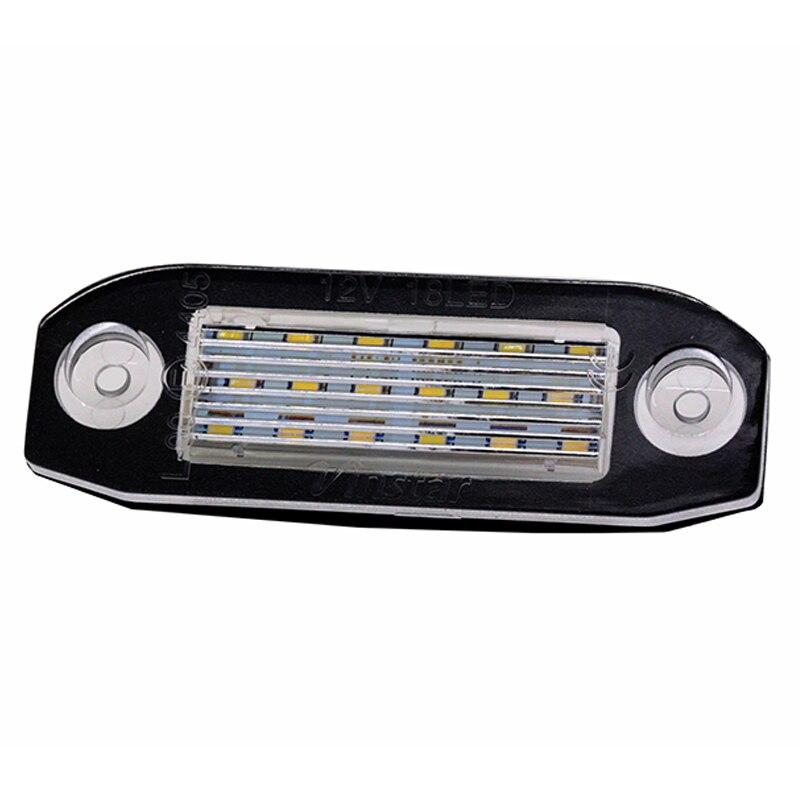 2pcs/lot LED Number License Plate Light for Volvo C70/S80/XC70/V70/S60 ...
