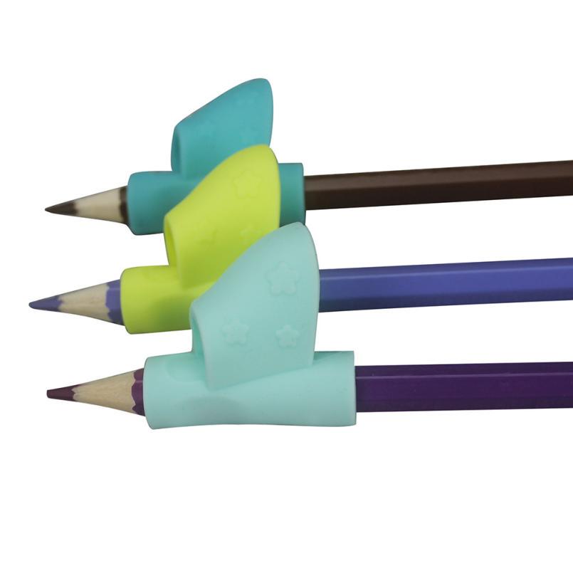 Buy 1Pc Writing Posture Correction Device To Hold A Pen Silicone Holder ...