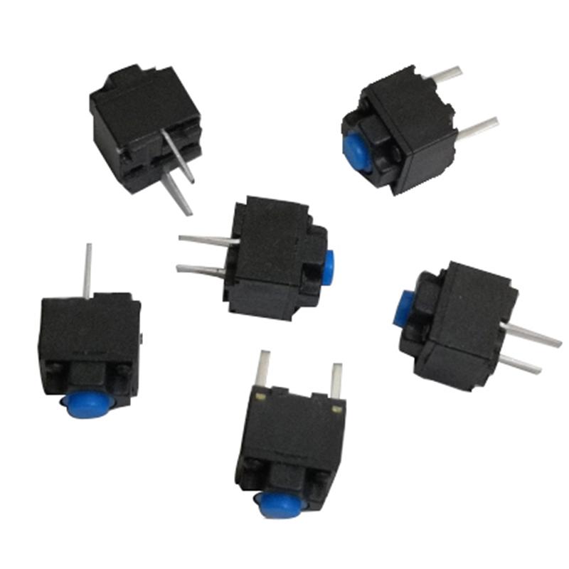 5pcs Micro Switch 6*6*7.3 mm Square Silent Switch Button Mouse DIP ...