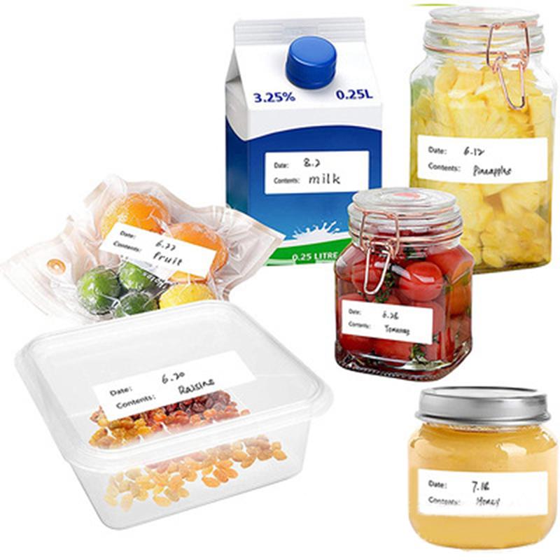 Buy 500Pcs Kitchen Stickers Refrigerator Freezer Food Storage Date ...