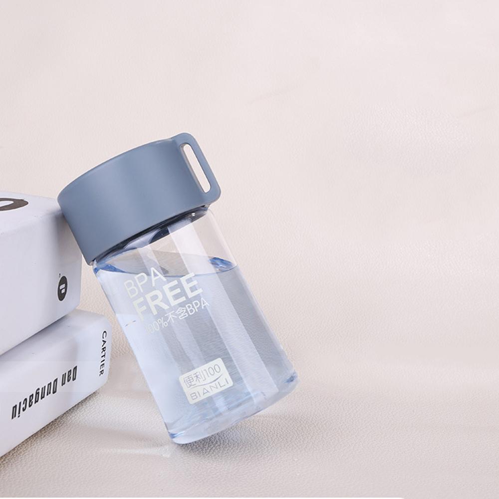 Buy Unique Mini Water Bottle Leakproof Cute Transparent Small Water ...