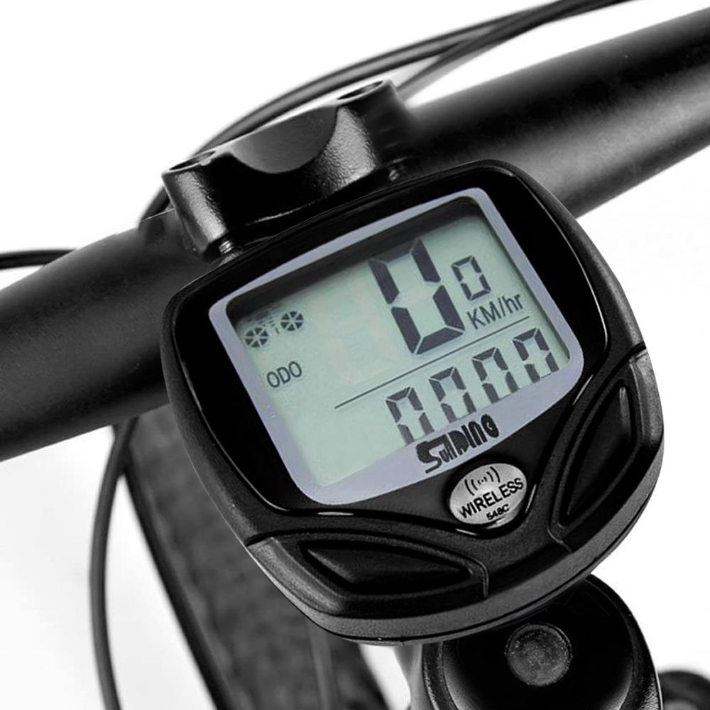 Buy Bicycle Speedometer Bike Computer Waterproof LCD Backlight Wire ...