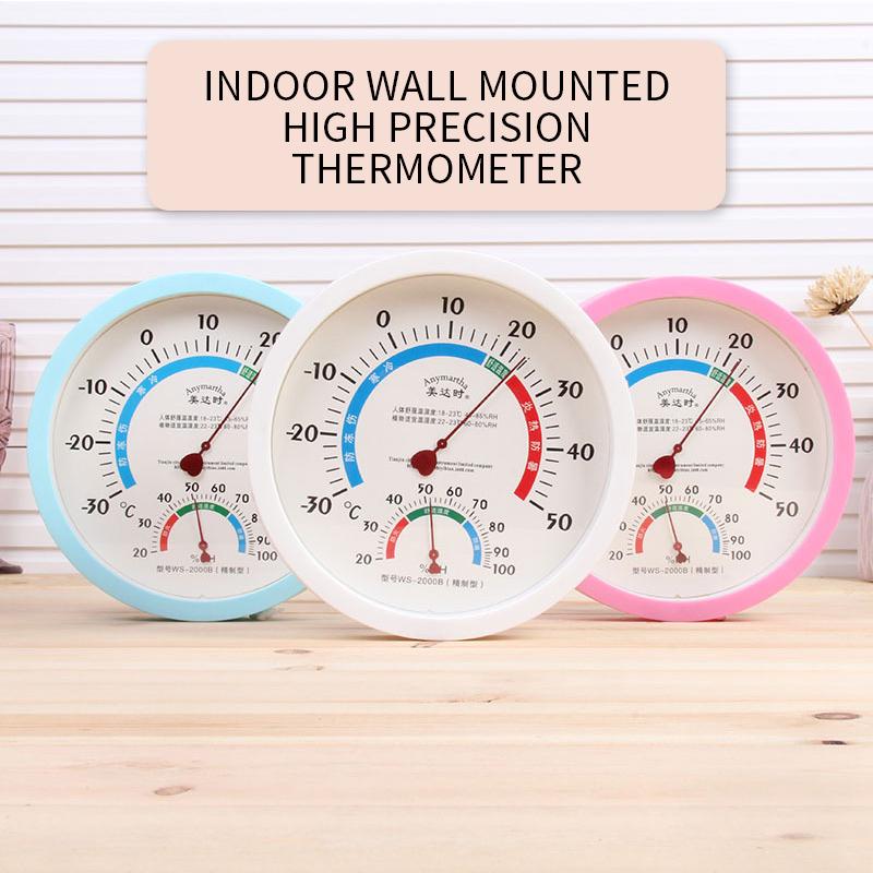 Buy Analog Thermometer Hygrometer Temperature Humidity Gauge Monitor at ...