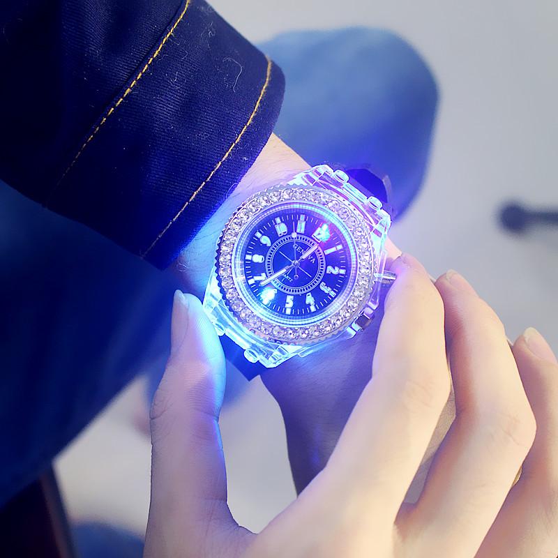 Buy Fashion Women Wrist Watch Sport Waterproof Geneva LED Backlight ...