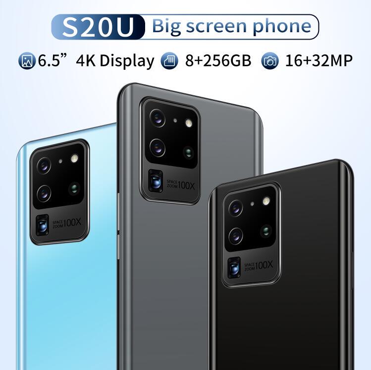 Buy D-Y 5G S20U Android10.0 Mobile Phone 8GB RAM + 256GB ROM at ...