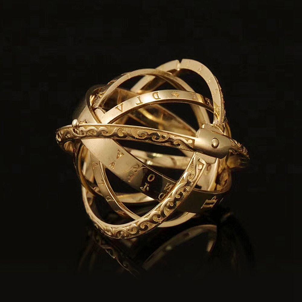 Cosmic Universe Couple Jewelry Lover Gifts Astronomical Ball Ring ...