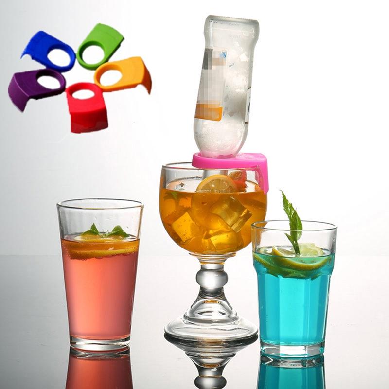 Buy 1pcs Bottle Buckle Beer Cocktail Snap Bar Drink Clips Bottle Holder ...