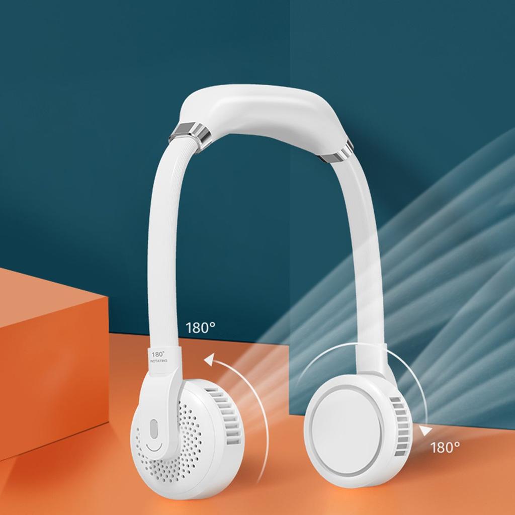 Buy CCVV Portable Neck Fan Hand Free Personal Mini Bladeless Fans USB ...