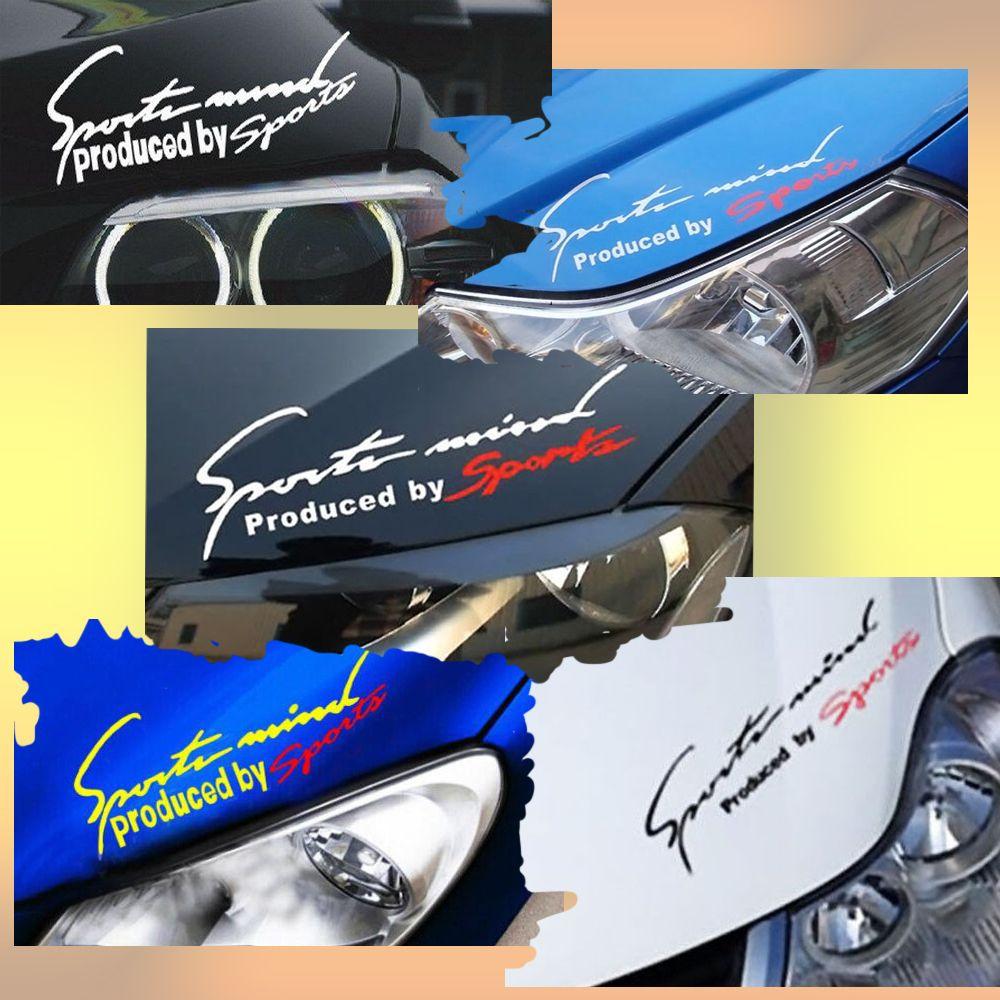 Cool Multiple Color Durable Sports Car Eyebrow Graphic Stickers Racing ...