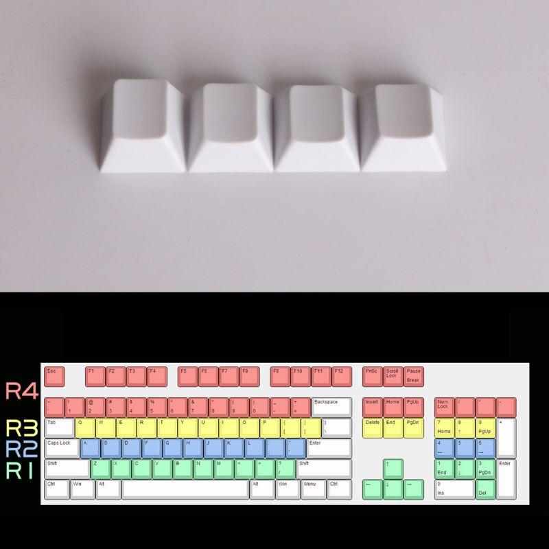 Buy 1PC DIY PBT Keyboard Keycaps R1 R2 R3 R4 Profile Keycaps for ...