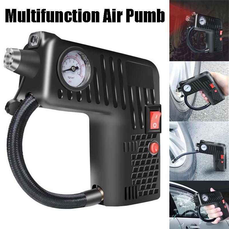 Buy Multi-Functional Car Air Pump Electric 12V Power Portable ...