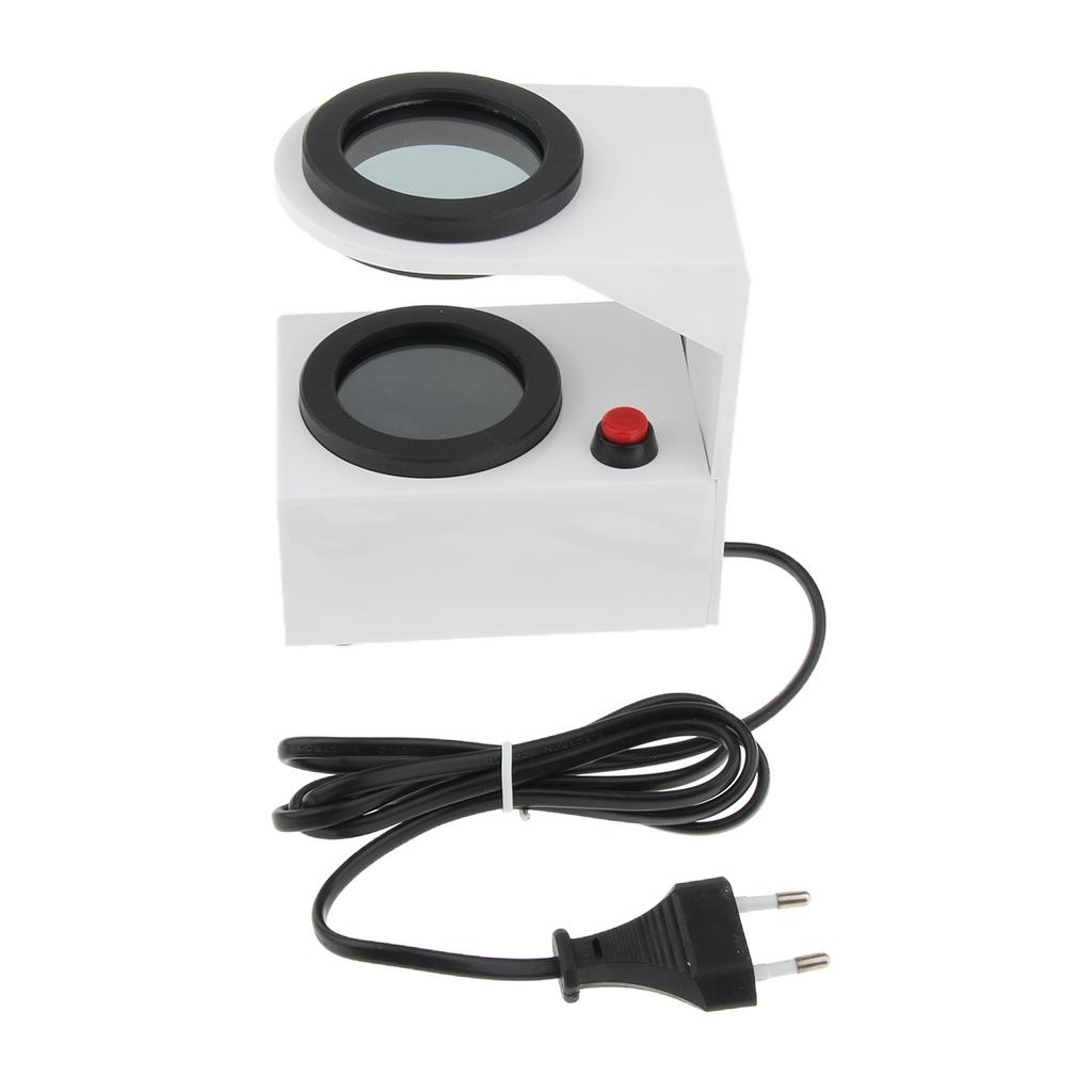 Optical Lens Stress Tester Polarizing Eyeglass Strain Gauge EU Plug ...