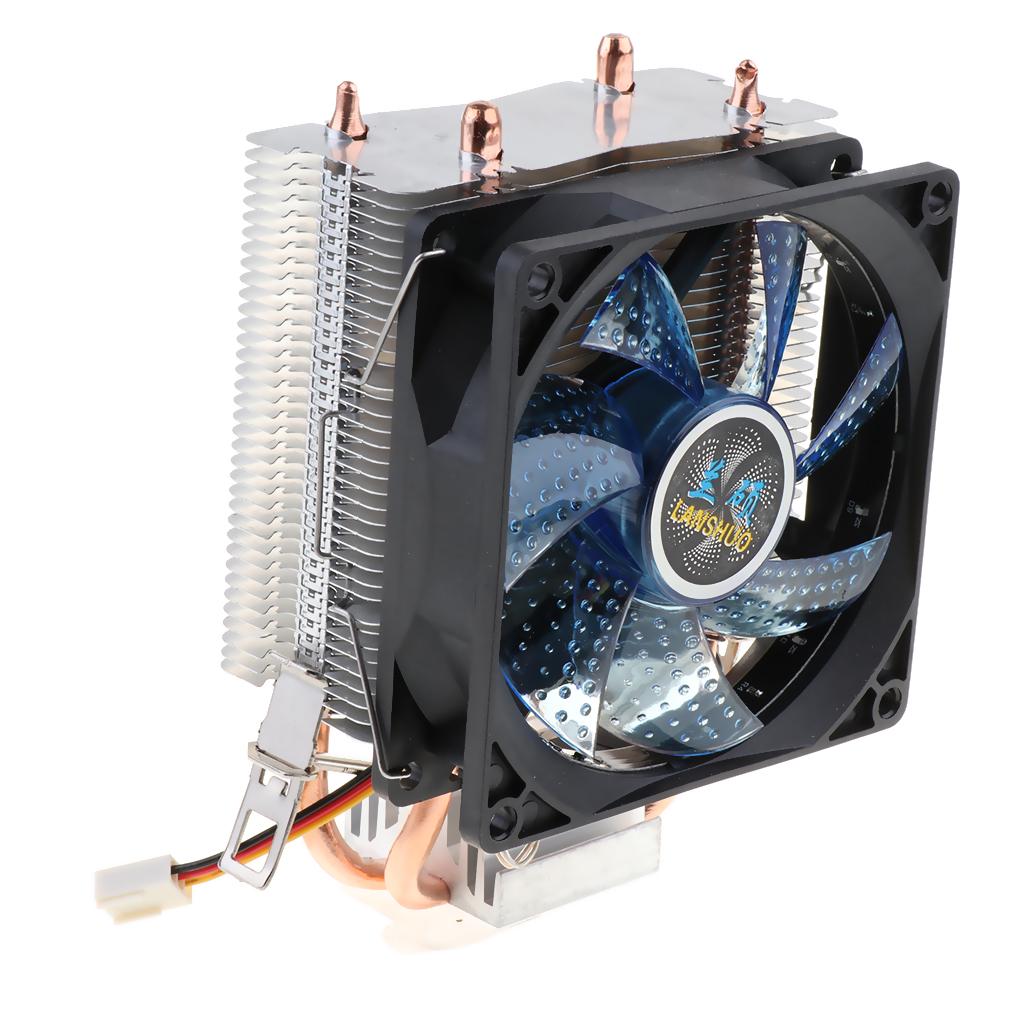 CPU Cooler Single Fan LED for PC 12VDC with 3Pin Cable Red uygun ...