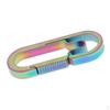 Buy Outdoor Titanium Alloy Buckle Carabiner Keychain Key Ring Hook 4cm ...