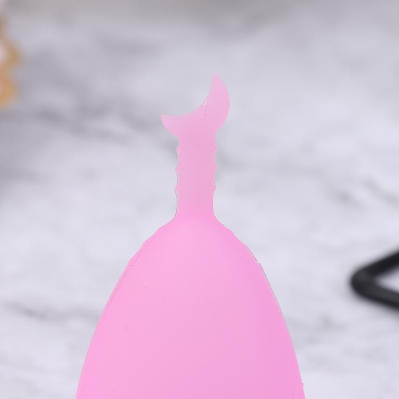 Buy 1Pcs Silicone Moon Cup Female Aunt Menstrual Cup at affordable ...