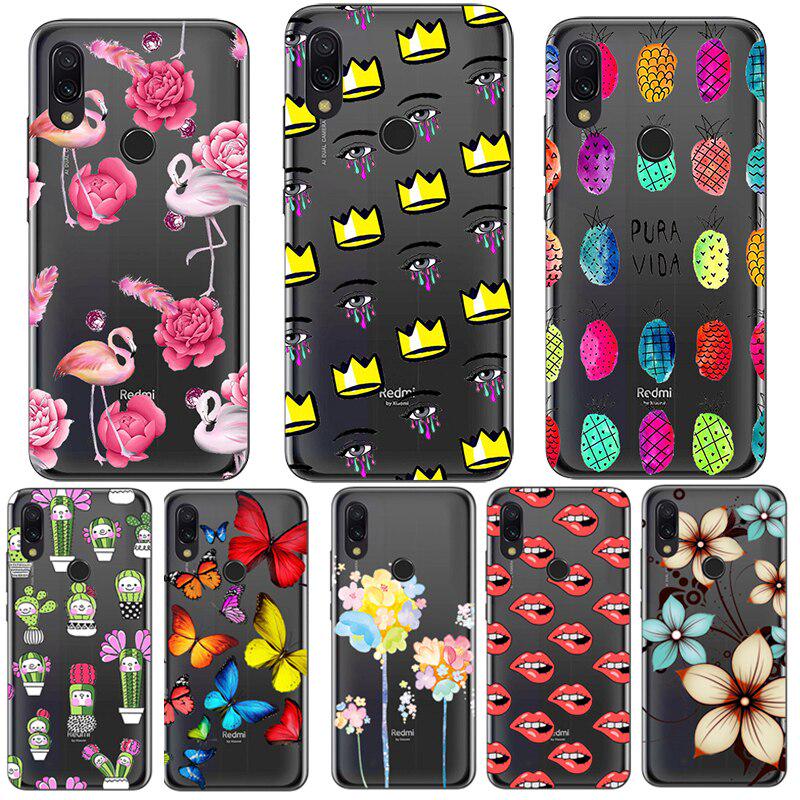 Buy For Xiaomi Redmi 7 redmi7 Cases Soft tpu Silicone Back Cover Phone ...
