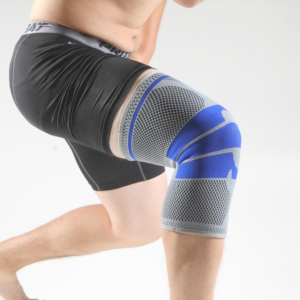 Buy Fitness Running Cycling Knee Support Braces Elastic Nylon Sport ...