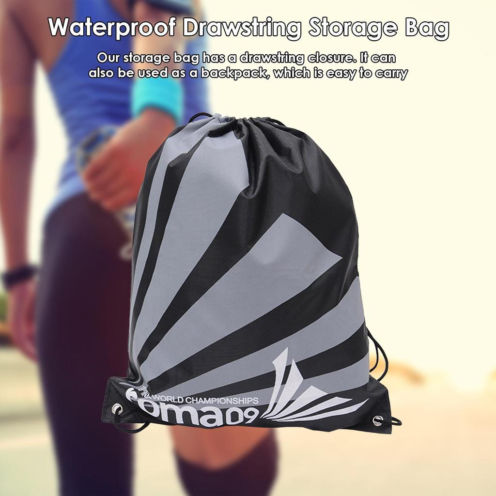Satın alın Waterproof Drawstring Bag Dustproof Storage Sports Backpack ...