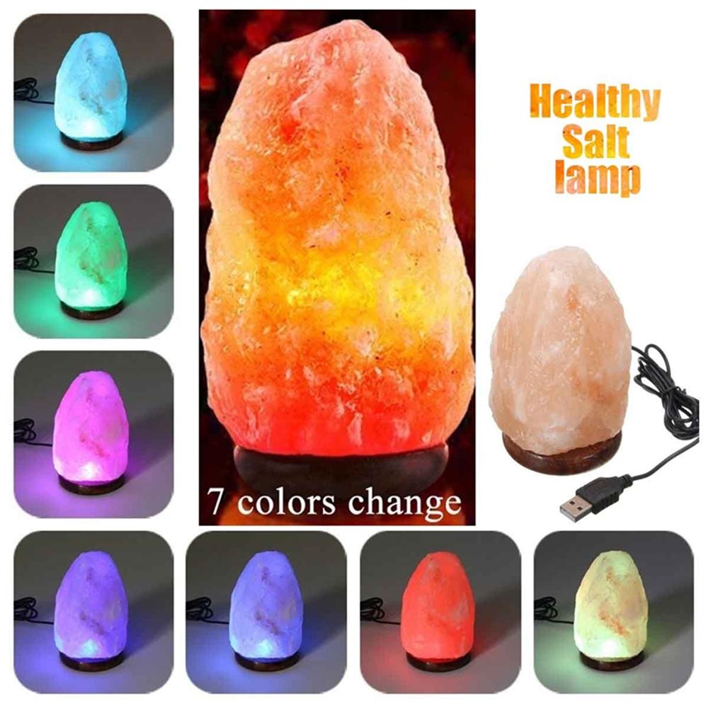 Buy Purification Rock Light Foggy Woody Himalayan Salt Lamp Usb Plug 4 ...
