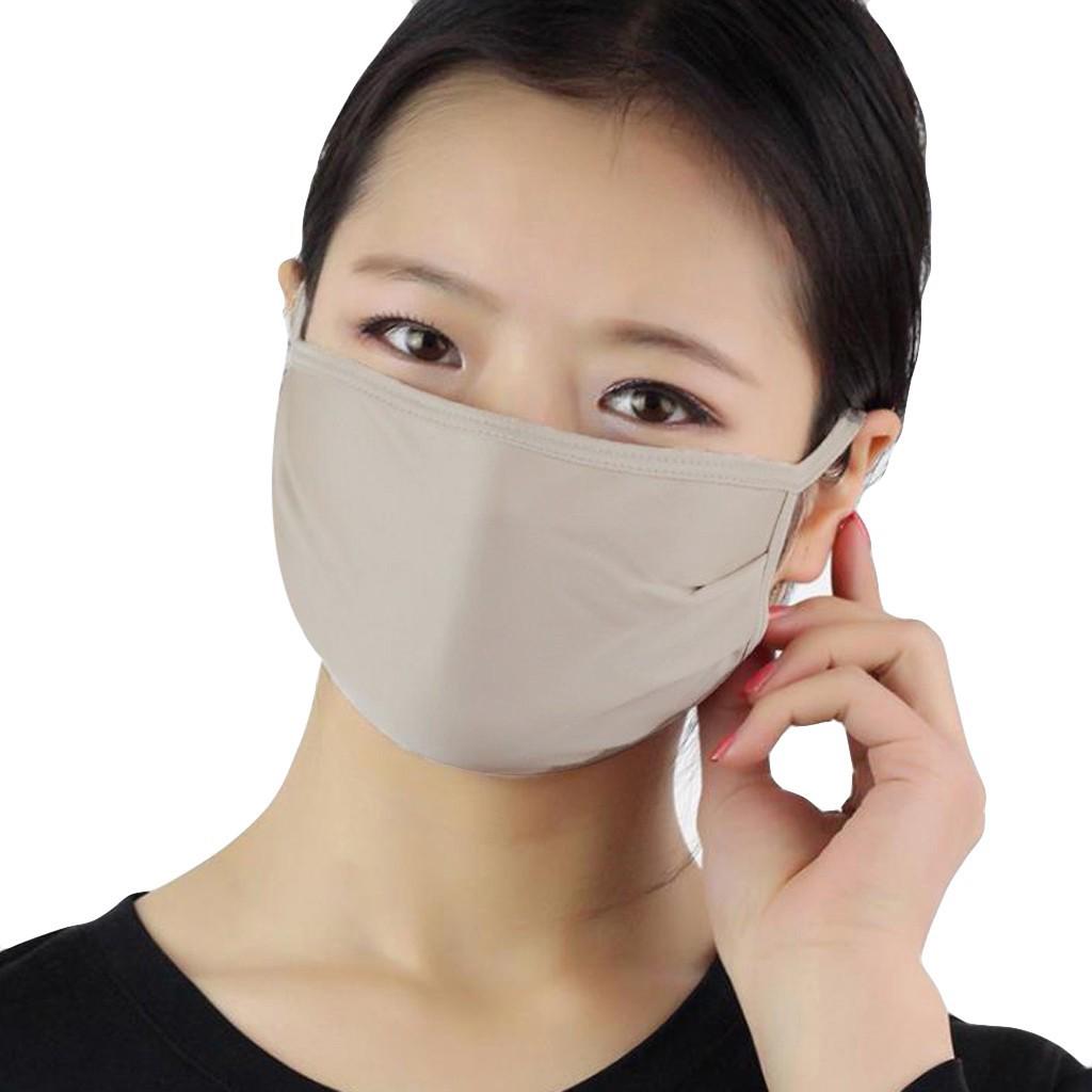 Buy 2PC Women Silk Reusable Mask Filter Air Filtration Mask- FP at ...