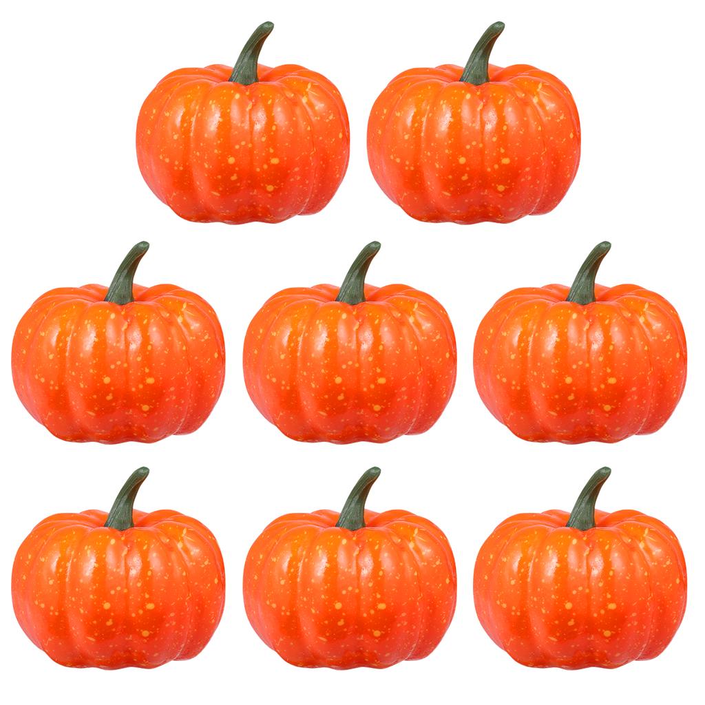 Buy 8 Pcs Simulation Foam Pumpkin Decoration Lifelike Pumpkin for ...