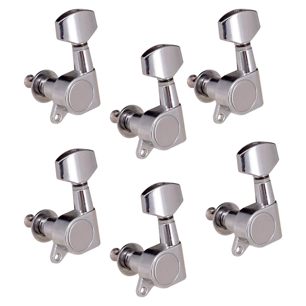 Buy 6L Sealed Guitar Tuning Pegs Tuner Machine Head for Acoustic ...