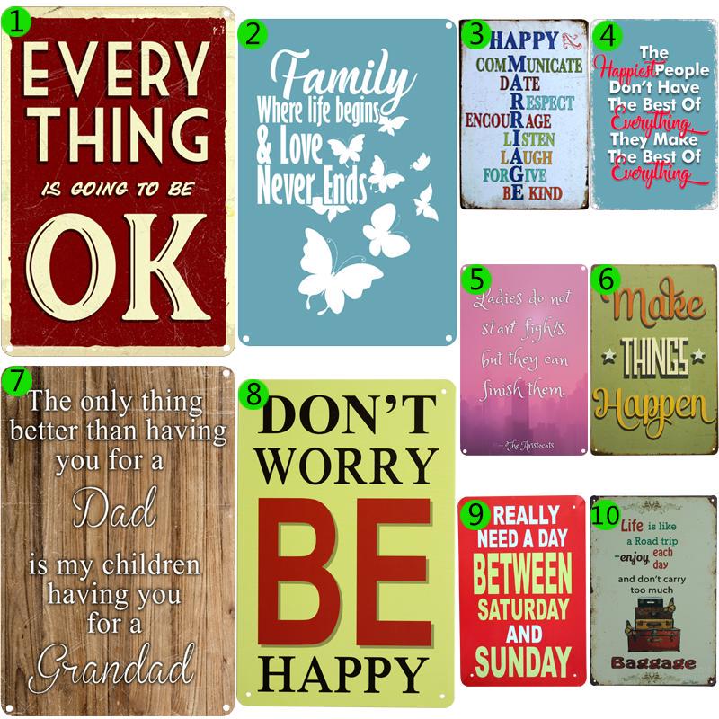 Cheap Tin Signs Metal Posters Wall Stickers Bar Pub Home House ...