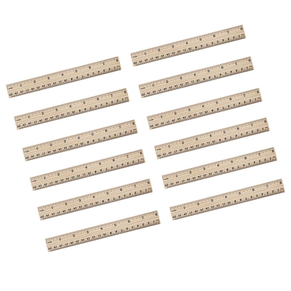 Buy 30Pcs Straight Ruler Practical Measuring Tool Training Aid Ruler ...