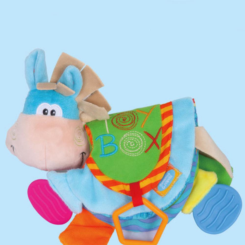 Buy Baby Happy Study Donkey Toys Cloth Book Intelligence Early ...