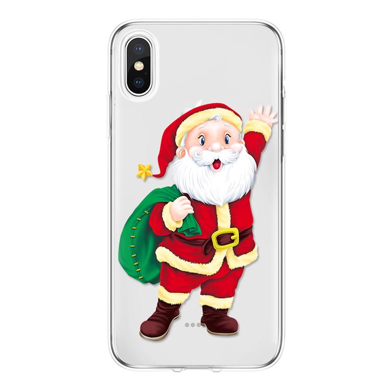 Christmas Santa Claus Phone Case for Xiaomi Samsung Galaxy Note 9 S8 ...