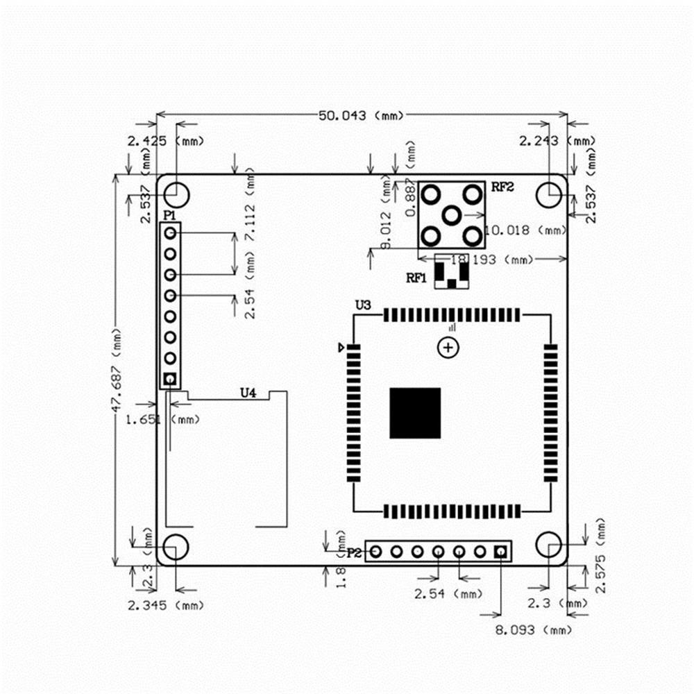 Buy DC 5V-18V 2A SIM800A GSM GPRS Module Development Board STM32 for ...