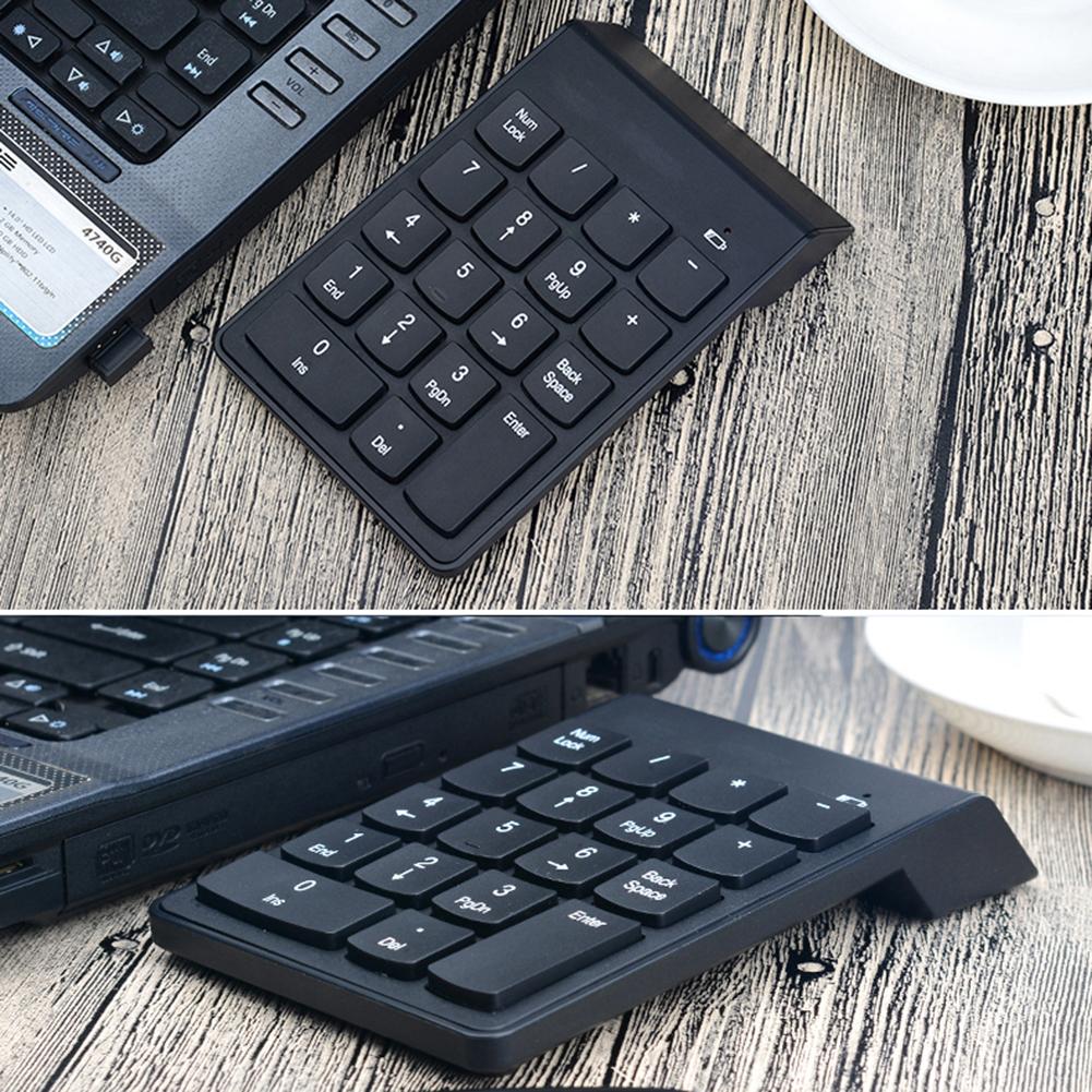 Buy 18 Keys 2.4G Numeric Keypad Laptop Tablet Digital Wireless Numpad ...