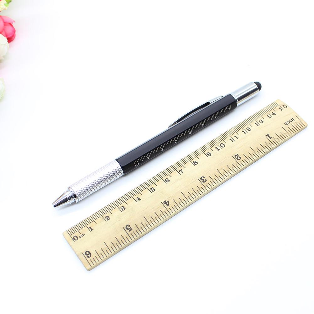 Buy 1Pcs Pen Spirit Level Ruler Clip Screwdriver Multi-function Stylus ...