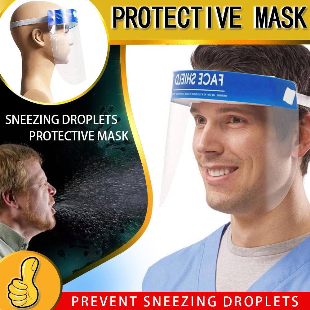 Cheap Transparent Face Shield Safety Protective Mask Anti-Fog Splash ...