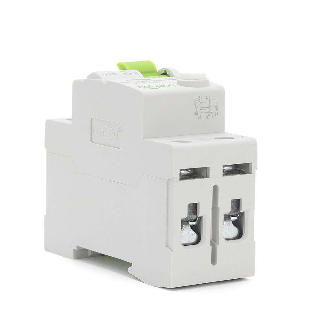 Buy Ac 2P 6Ka Rccb Rcd 230V Residual Current Circuit Breaker Differential Breaker Safety Switch ...