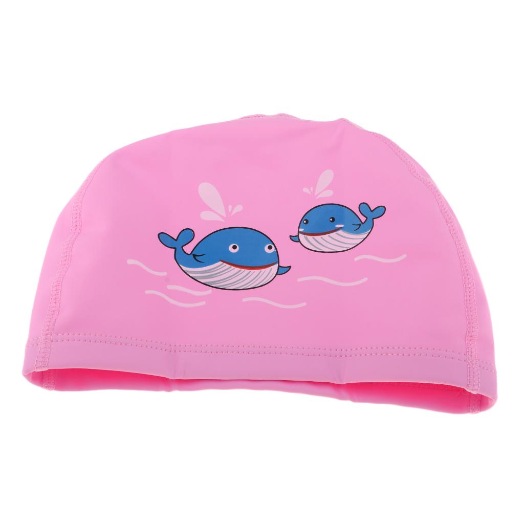 Buy Kids Children Swimming Pool Cap Swim Hat Waterproof Ear Wrap Crab ...