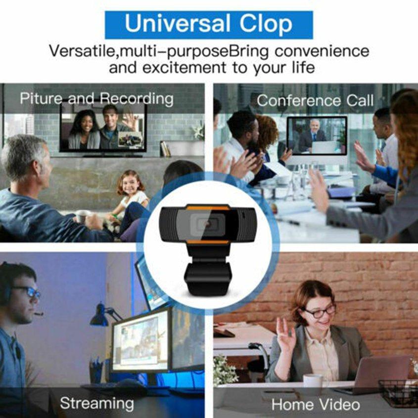Buy KC Live Webcam USB 2.0 PC Web Camera Widescreen Video With ...