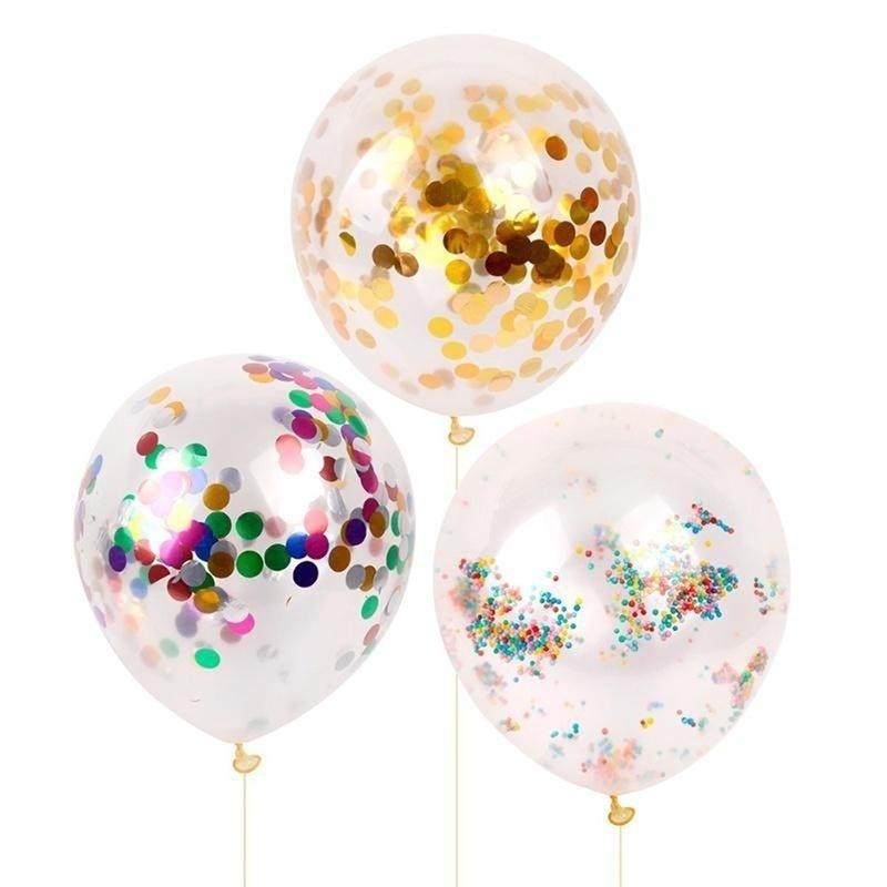 Buy 1pc Beautiful 12 Inches Colorful Sequin Balloon Fashion Wedding ...