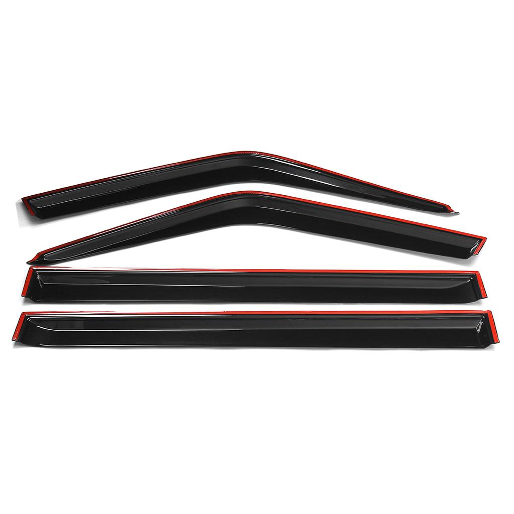 Cheap 4PCS/Set Car Window Wind Deflectors Tinted For Nissan Patrol GQ ...
