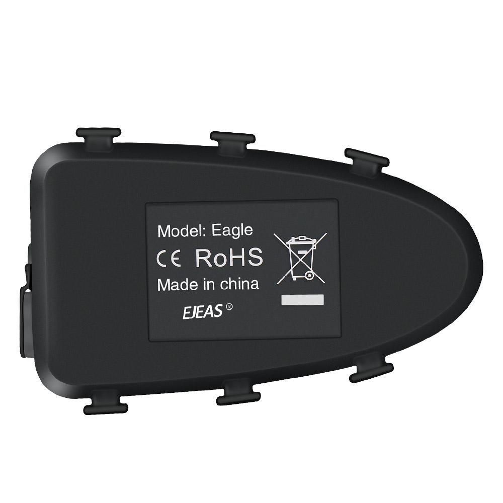 EJEAS Eagle 2 Rider Helmet Cycling Interphone BT Handsfree Intercom ...