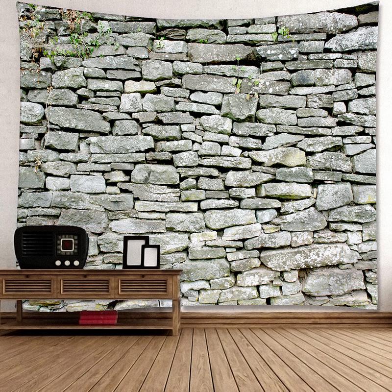 Buy Crushed Stone Wall Decorative Tapestry For Bedroom or Living Room ...
