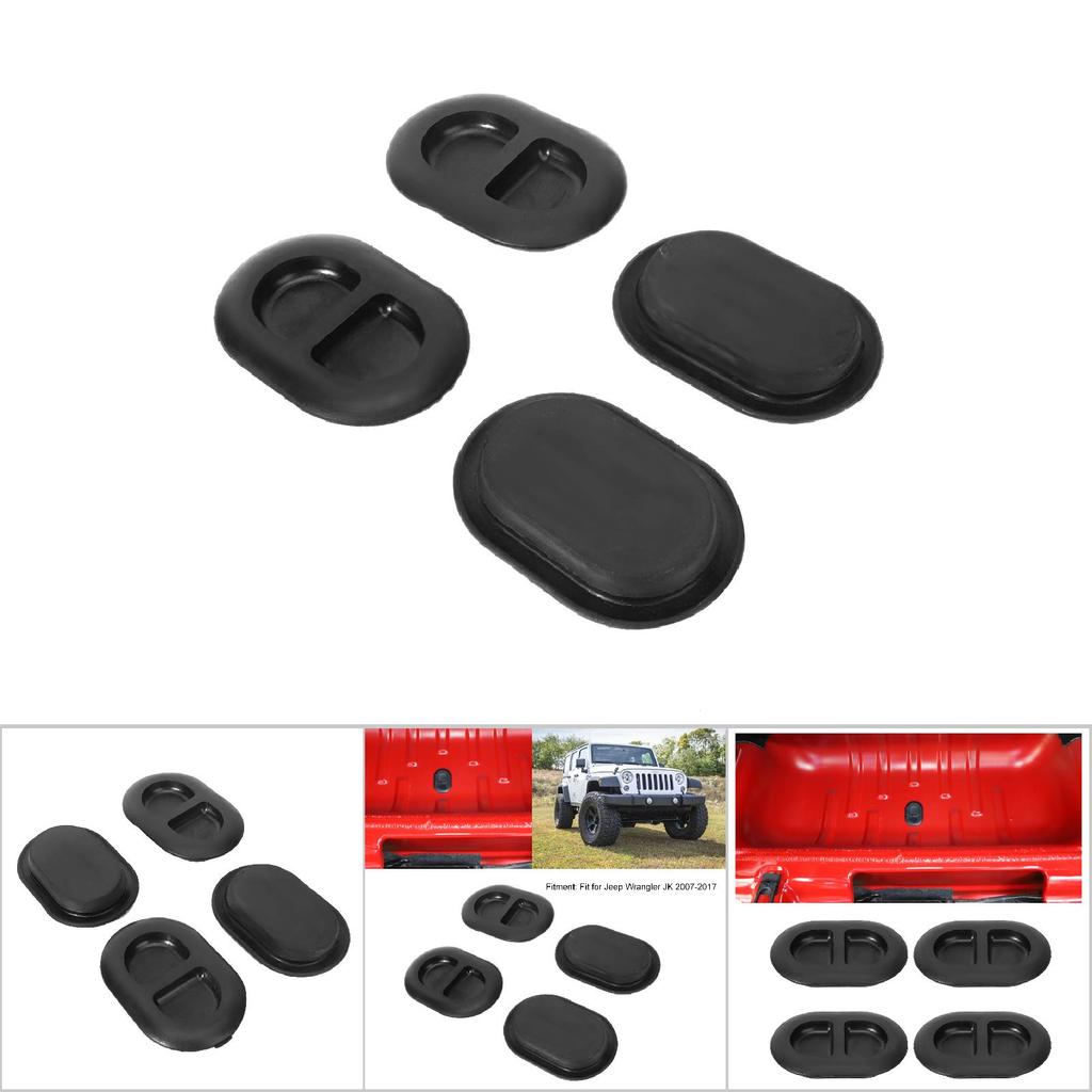 Car Chassis Waterproof Rubber Stopper Plugs Accessories Fit for Jeep ...