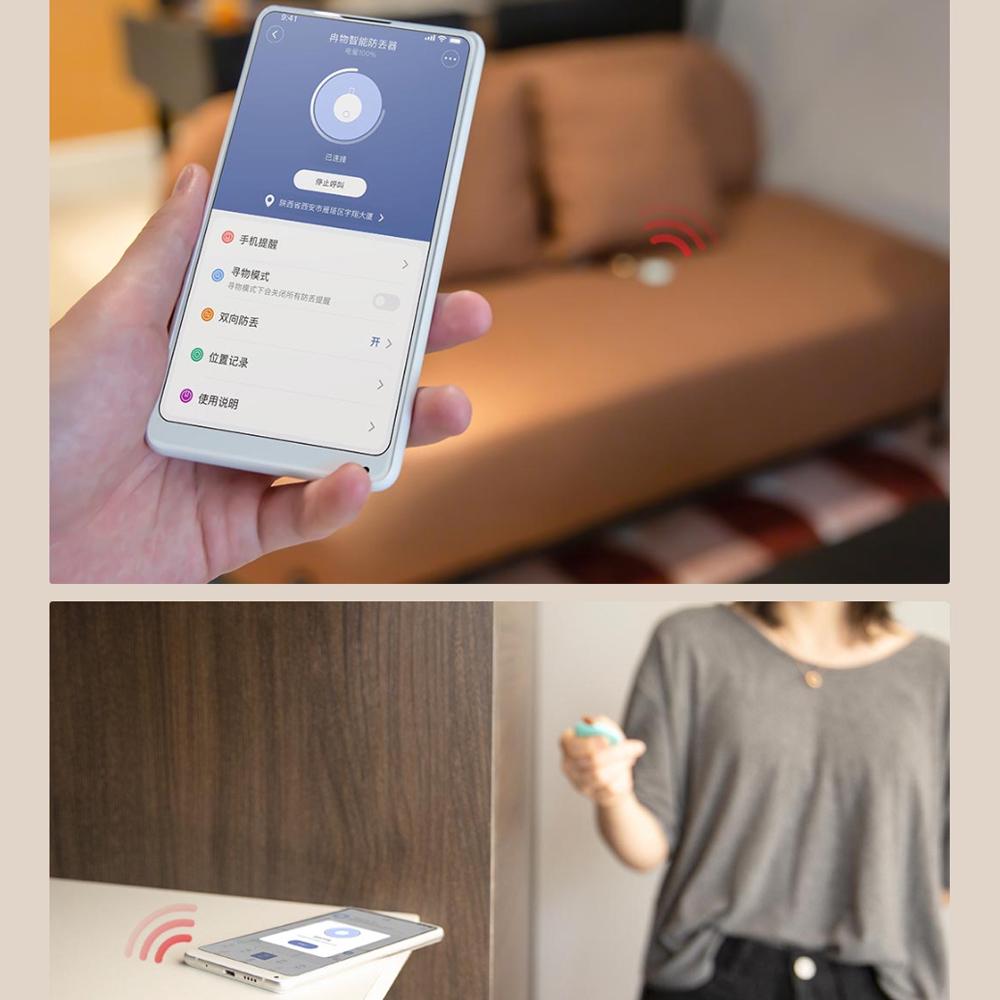 Buy Xiaomi Ranres Smart Tracker Mini Finder Wireless Two-way BT Tag ...