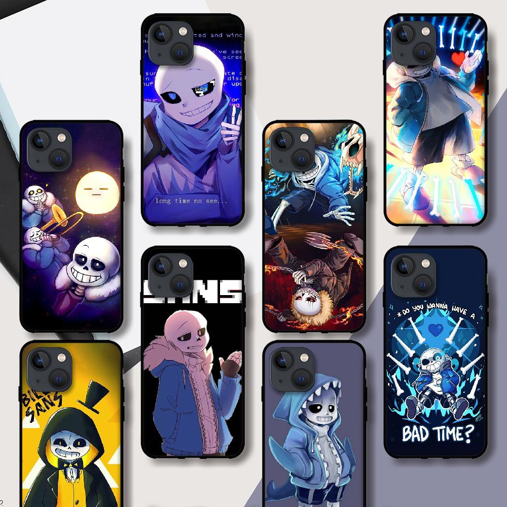 Undertale Bad Time Sans Game Phone Case Cover For Iphone Xiaomi Mi ...
