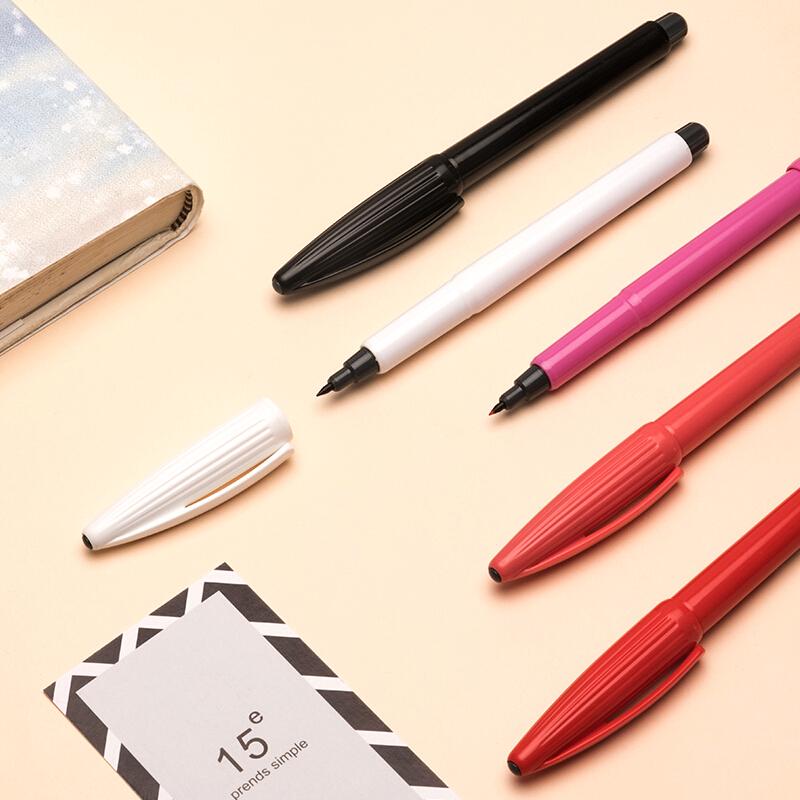Buy Miniso 0.4 Mm 7 Colors Fineliner Pens Superfine Marker Pen Water ...