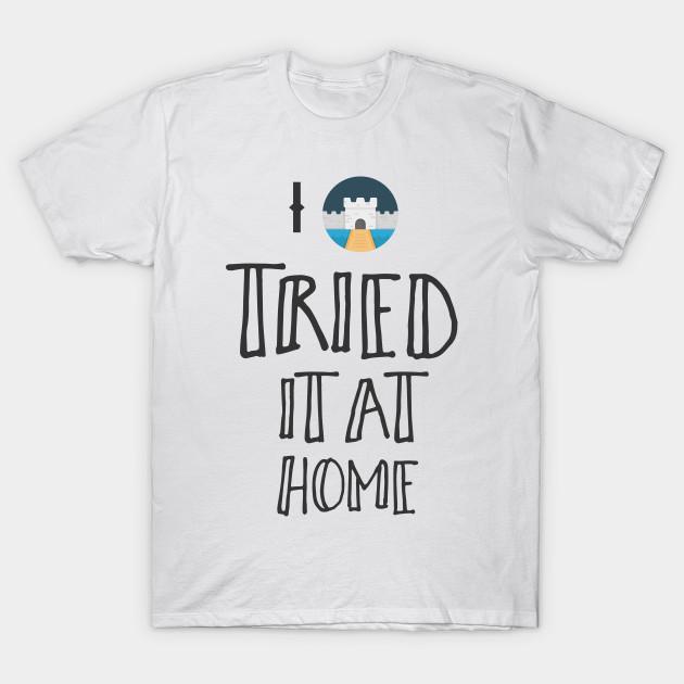 Buy T Shirt Women I Tried It At Home Harajuku Print Kawaii Tshirt ...