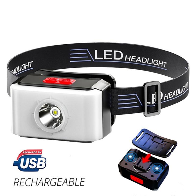 Buy Outdoor Led Headlamp Usb Charging Multi-functional Camping Lamp ...