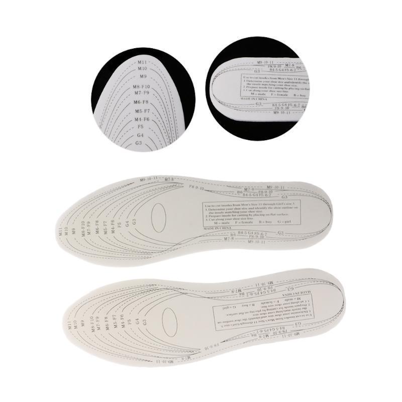 3 Layers Thicken Breathable Elastic Pad Adjustable Size Insole With ...